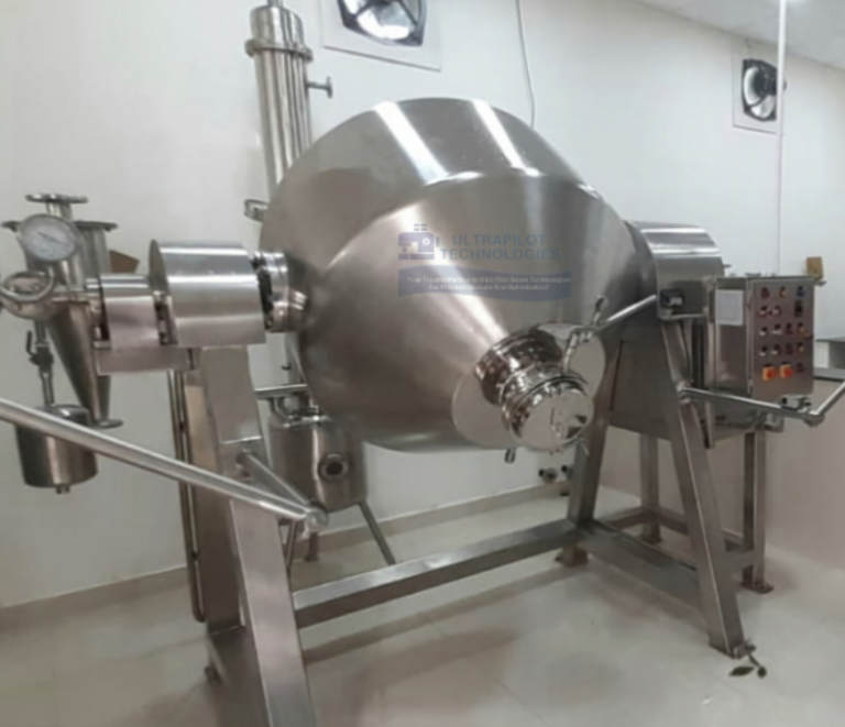 Rotocone Vacuum Dryer Pilot System | ULTRAPILOT TECHNOLOGIES